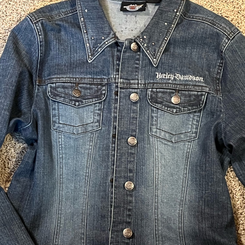 Harley Davidson Denim Jacket - Gem